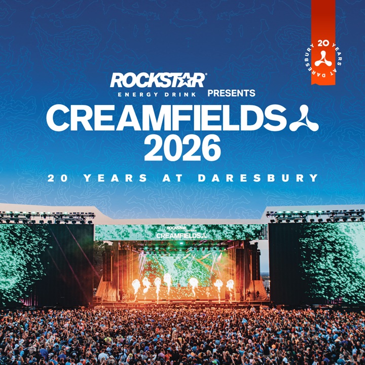Rockstar Energy presents Creamfields 2026 - Teletech 3 Day Takeover ...