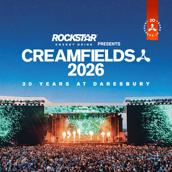 Rockstar Energy presents Creamfields 2026 - First Headliner Announced ...