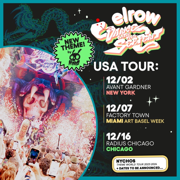 elrow Announces 'Dance With The Serpent' USA Tour - Dance Rebels