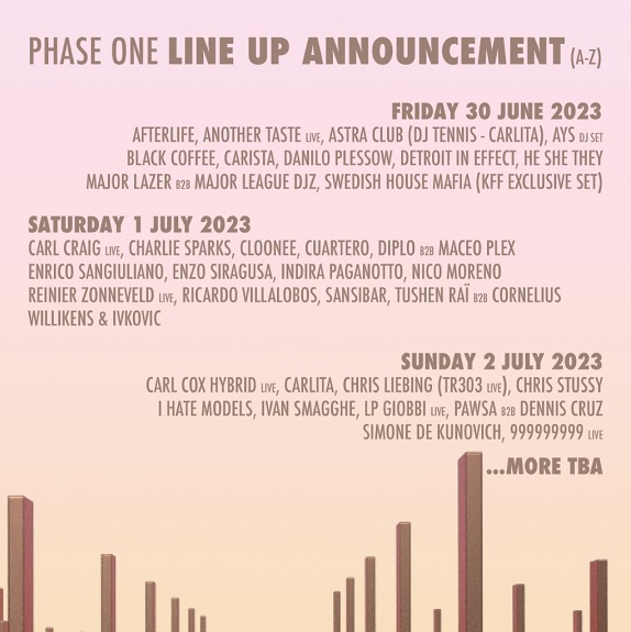 Kappa Futur Festival announces first line up - Dance Rebels